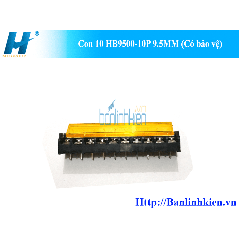 Cầu nối các loại HB9500 9.5MM 2P 3P 4P 5P 6P 10P Có bảo vệ, Không có ...