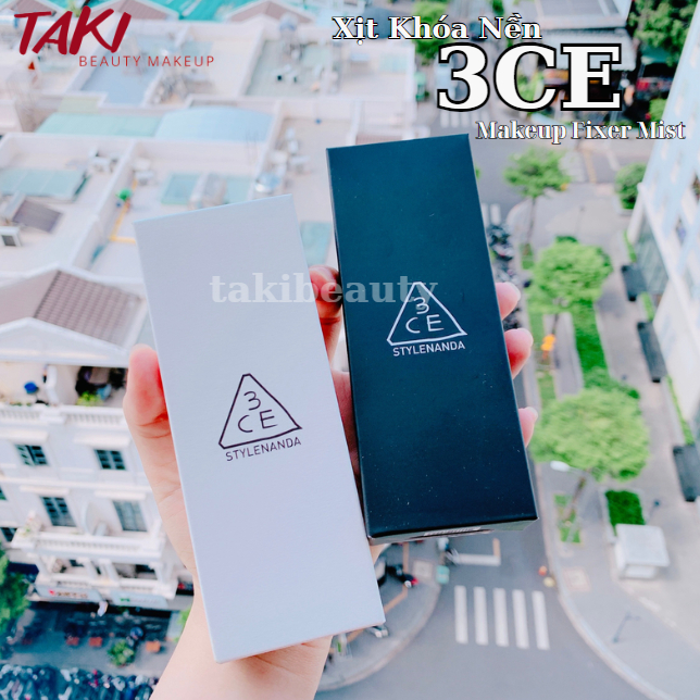 Xịt Khóa Nền 3ce Shimmer Makeup Fixer Có Nhũ + Không Nhũ 95ml | Shopee Việt Nam