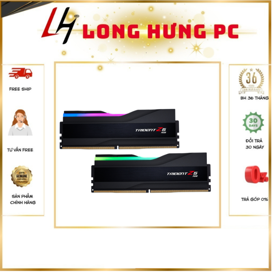 Ram máy tính, Ram Led RGB, GSKILL TRIDENT Z5 RGB DDR5 Mới BH 36 tháng ...