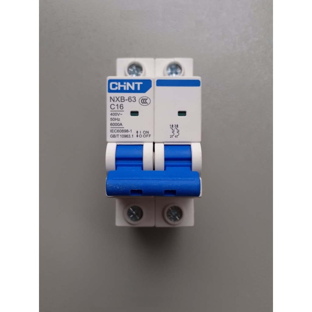 [ Chính Hãng ] Aptomat MCB CHINT NXB63 1P 2P 3P C16A~C63A - Aptomat tép CHINT các loại | Shopee ...