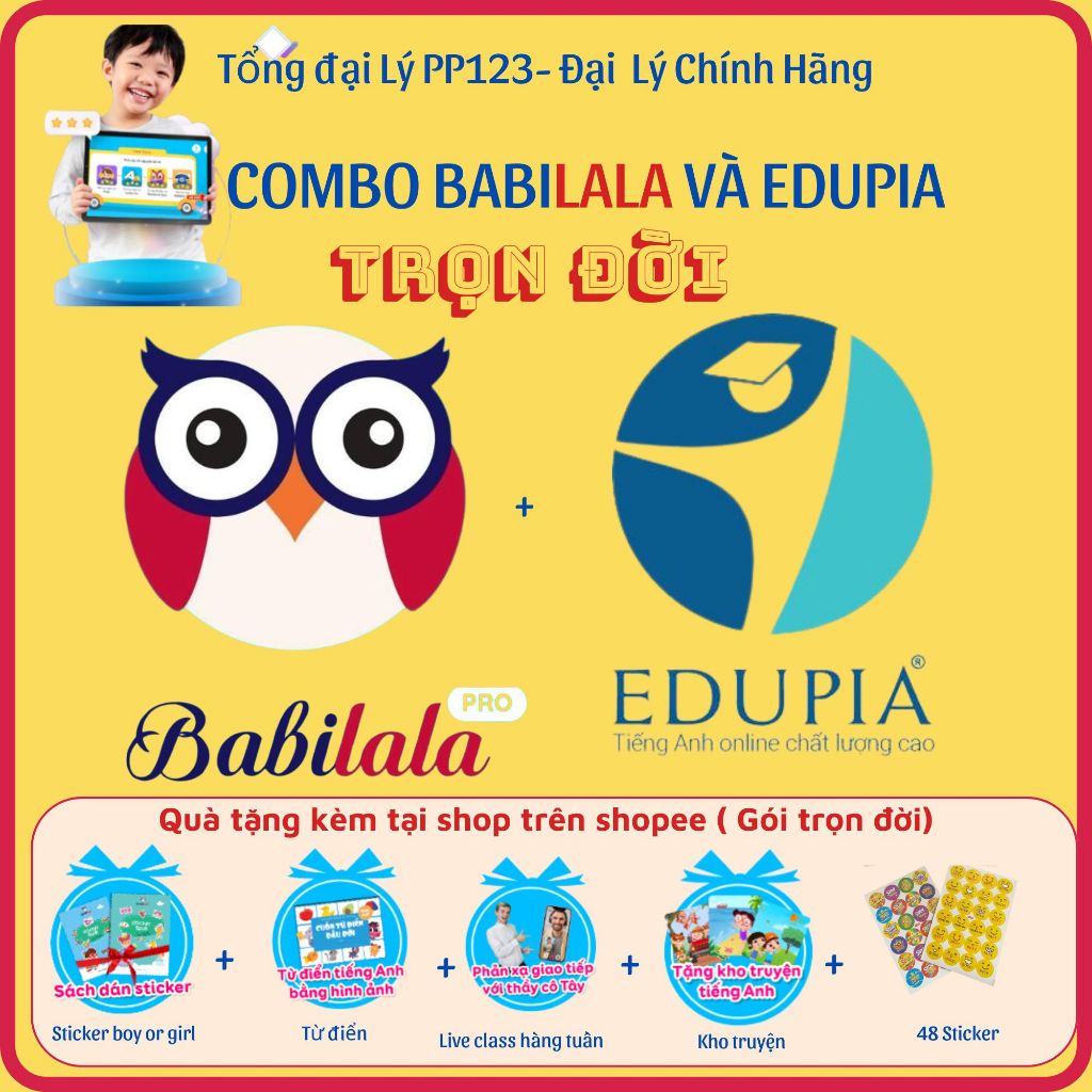 Combo Babilala Edupia Trọn đời | Shopee Việt Nam