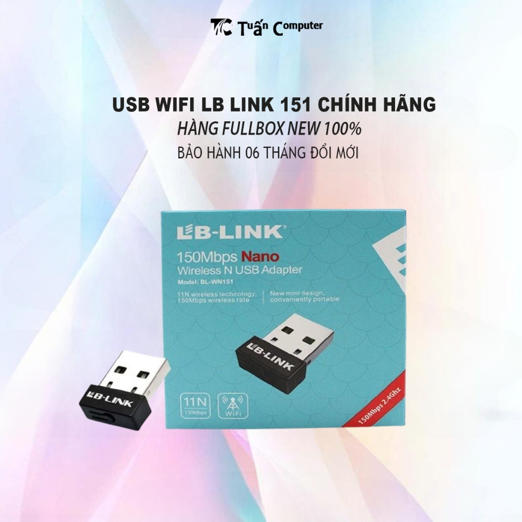 Usb thu Wifi LB link BL WN151 | Shopee Việt Nam