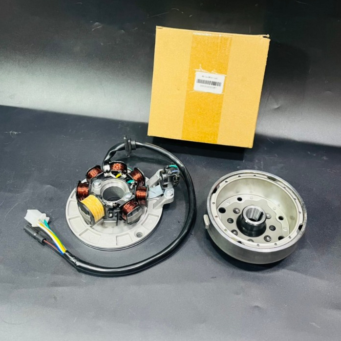 Vô lăng mâm lửa 86 TA racing cho xe wave, dream, cub, 67, cd, sirus 50 ...