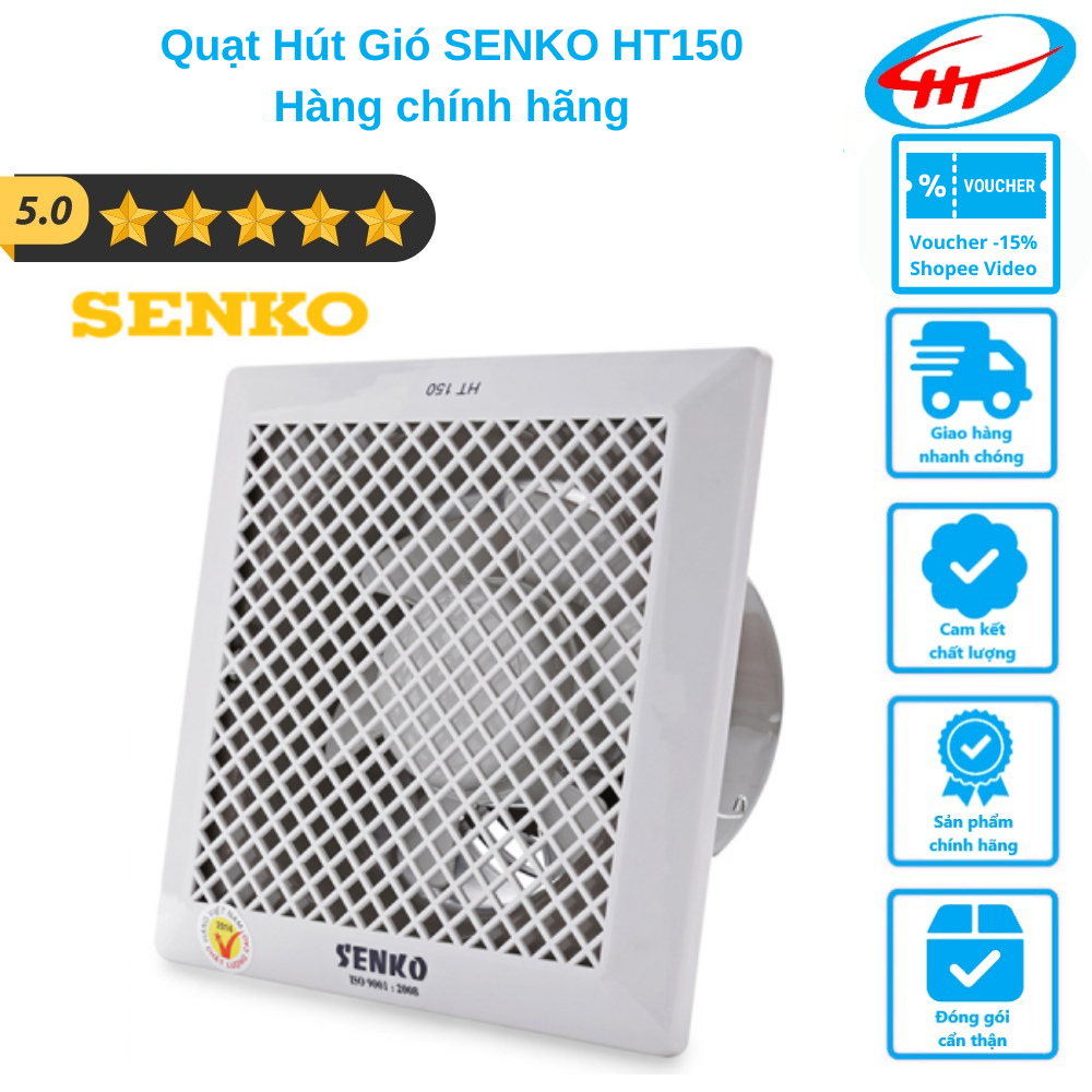 [HT150] Quạt Hút Gió SENKO HT150 - Hàng chính hãng | Shopee Việt Nam