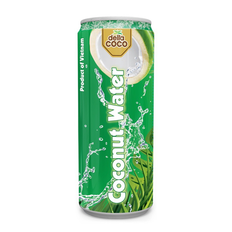 Nước dừa tươi 100% Delta Coco 320ml | Shopee Việt Nam