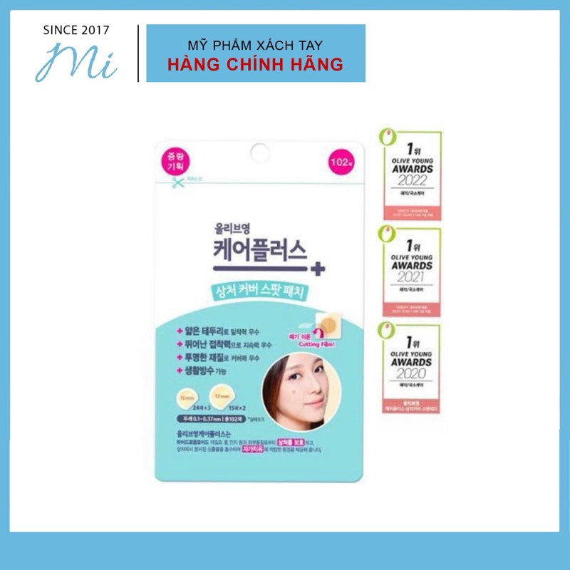 [HÀNG SẴN] Miếng dán mụn CAREPLUS 102 miếng | Shopee Việt Nam
