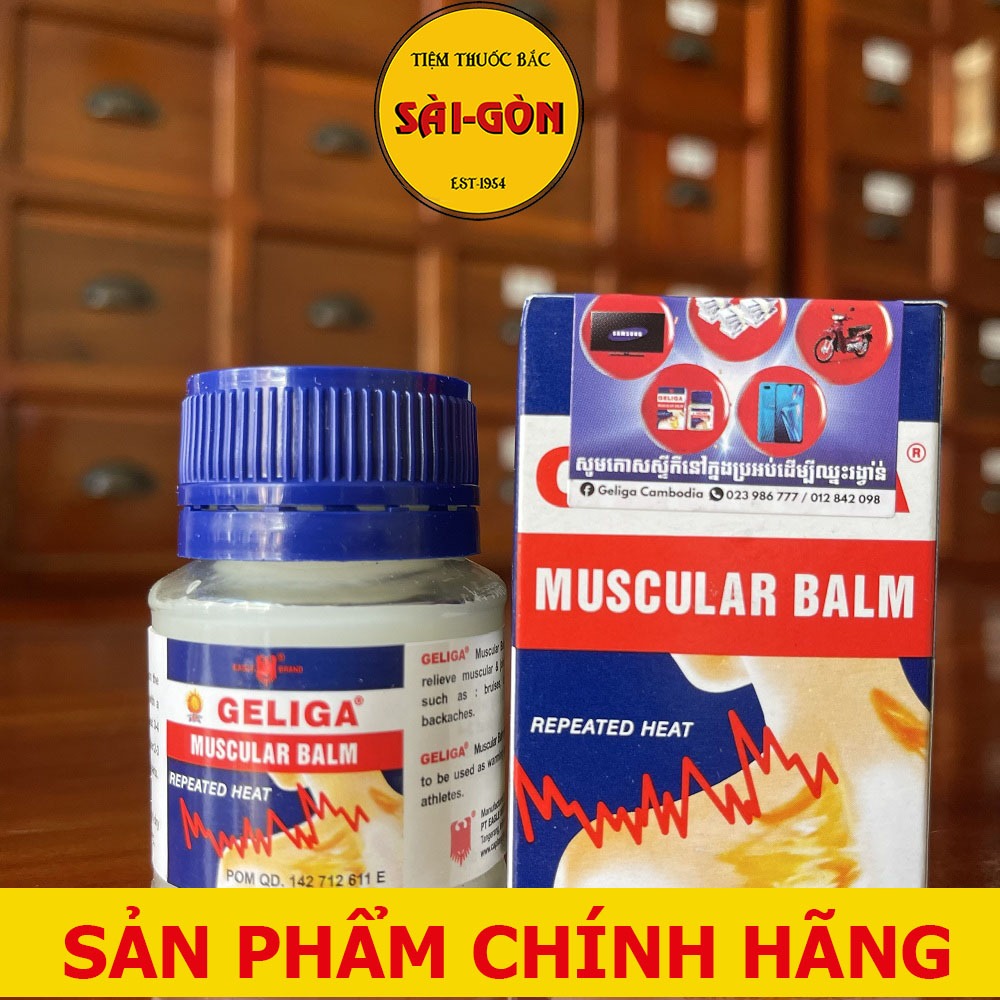 Dầu Cù Là Lửa GELIGA MUSCULAR BALM (40gr) INDONESIA Date Mới - Hàng ...