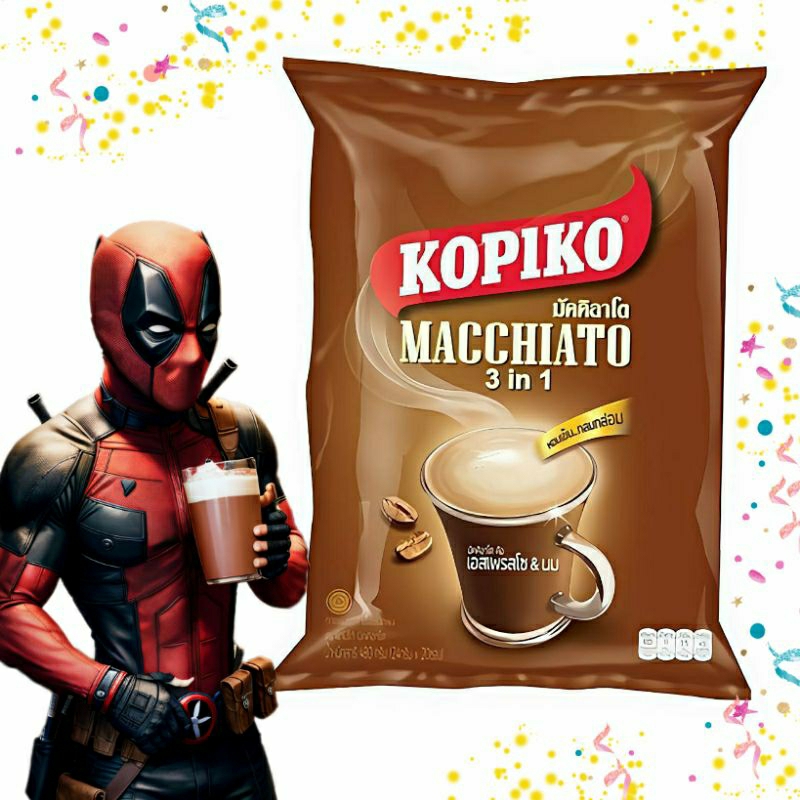 Cafe Sữa KOPIKO Macchiato Thái uống là ghiền (24g*20gói) | Shopee Việt Nam