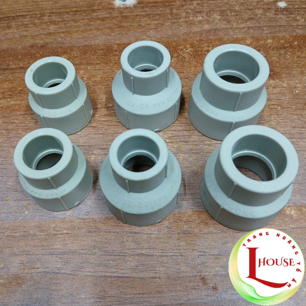 Côn thu, Côn PPR D32/25, D32/20, D25/20. Chuyển bậc PPR 32/25, 32/20, 25/20 Tiền Phong, L-House ...