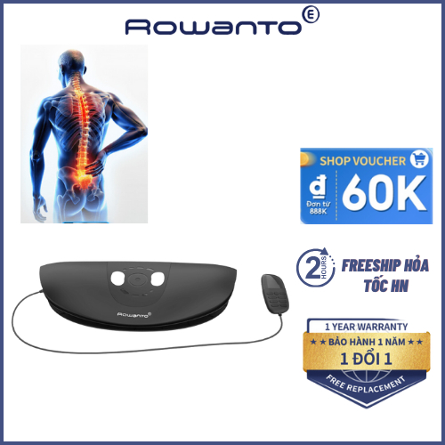 Máy Massage Điều Trị Cột Sống Rowanto Dt09 Plus, bản nâng cấp DT08, mẫu mới nhất 2024 | Shopee ...