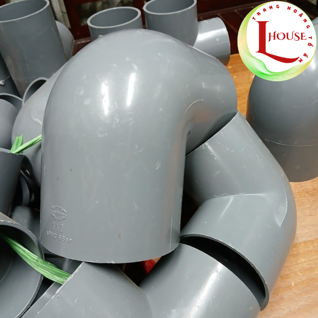 Cút Vuông, Nối Góc 90 Độ, Co Vuông Ống Nhựa PVC D60, D75, D90, D110 Tiền Phong - L-House Shop ...