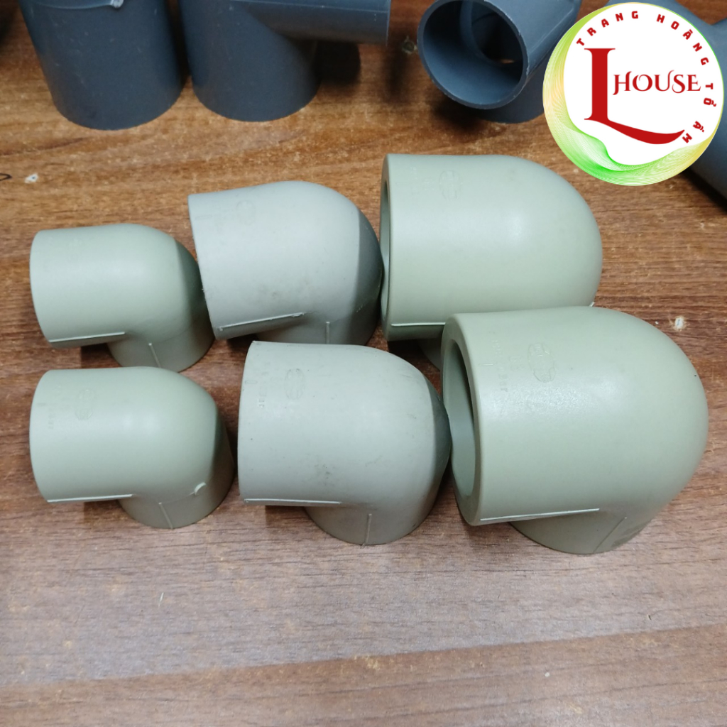 Cút PPR, Cút Vuông PPR, Co Vuông 90 Độ PPR D40, D50, D63 Chính Hãng ...