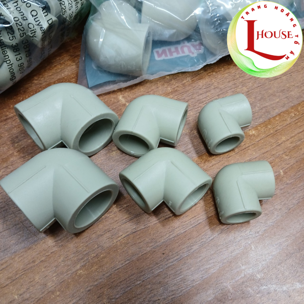 Cút PPR, Cút Vuông PPR, Co Vuông 90 Độ PPR D20, D25, D32 Chính Hãng ...