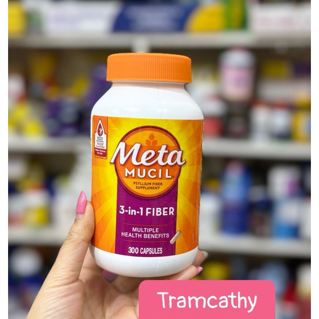 date 2026 Viên Uống bổ sung chất sơ METAMUCIL giảm táo bón,cholesterol ...