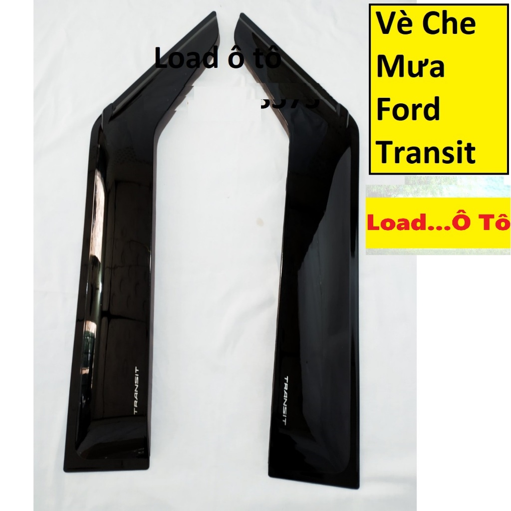 Vè Che Mưa Xe Ford Transit 2024-2007 Mẫu Vè Đen Bóng Cao Cấp Nhất Thị ...