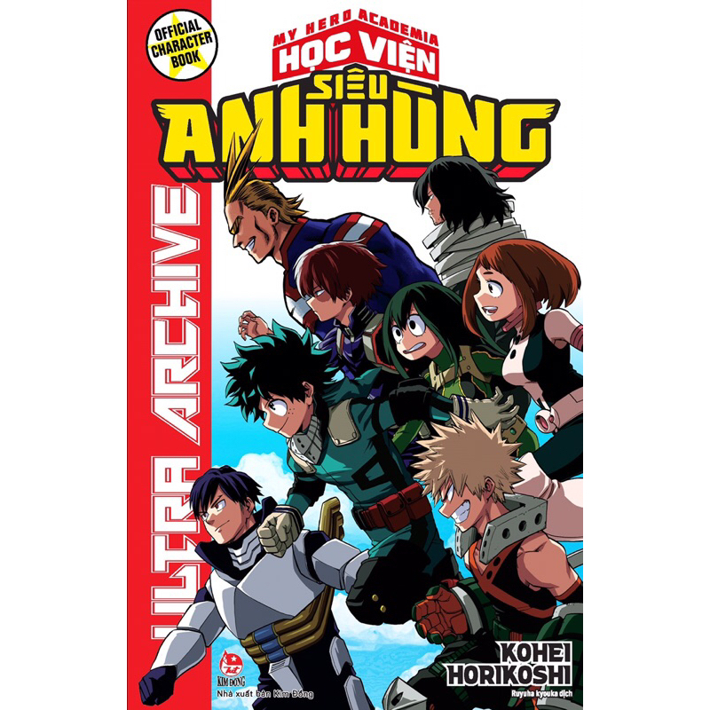 Truyện Tranh | Học Viện Siêu Anh Hùng Official Character Book: Ultra ...