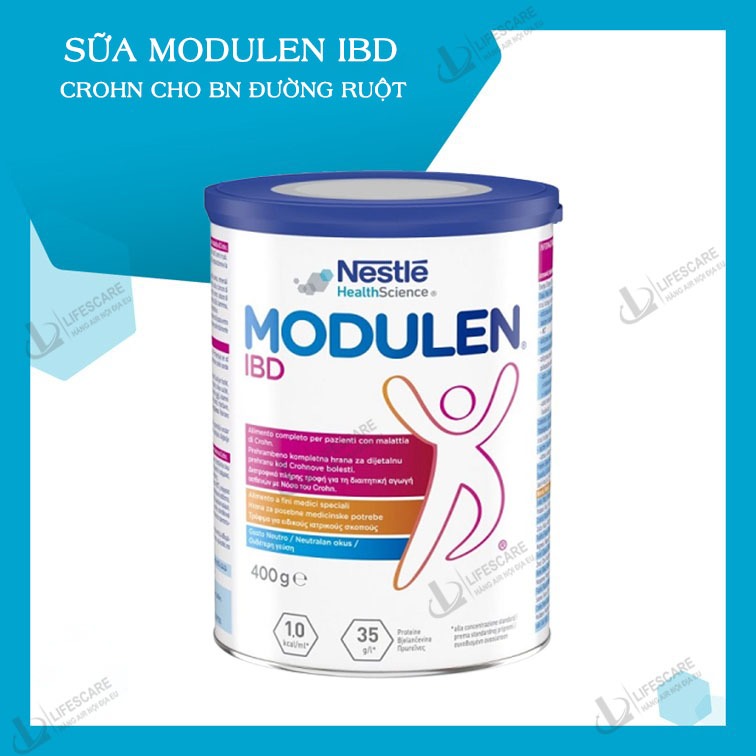 Sữa Modulen IBD Crohn sữa tiêu hóa, đường ruột cho trẻ từ 5 tuổi , hộp ...