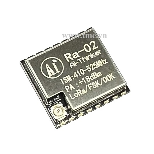 Ra-02 LoRa™ Transceiver Module 410MHz ~ 525MHz SPI, Long Range 10km ...