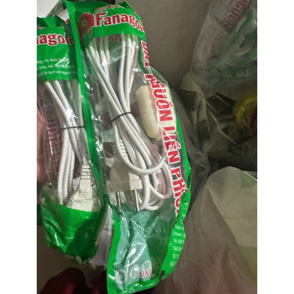 Dây điện kèm nguồn dài 3m của fanagold | Shopee Việt Nam
