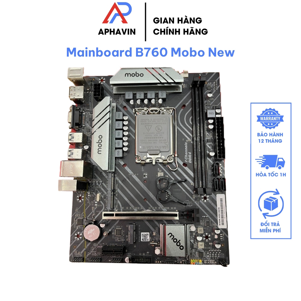 Mainboard Gigabyte B760 Mobo GAMING DDR4 LGA1700 hỗ trợ CPU Intel thế ...
