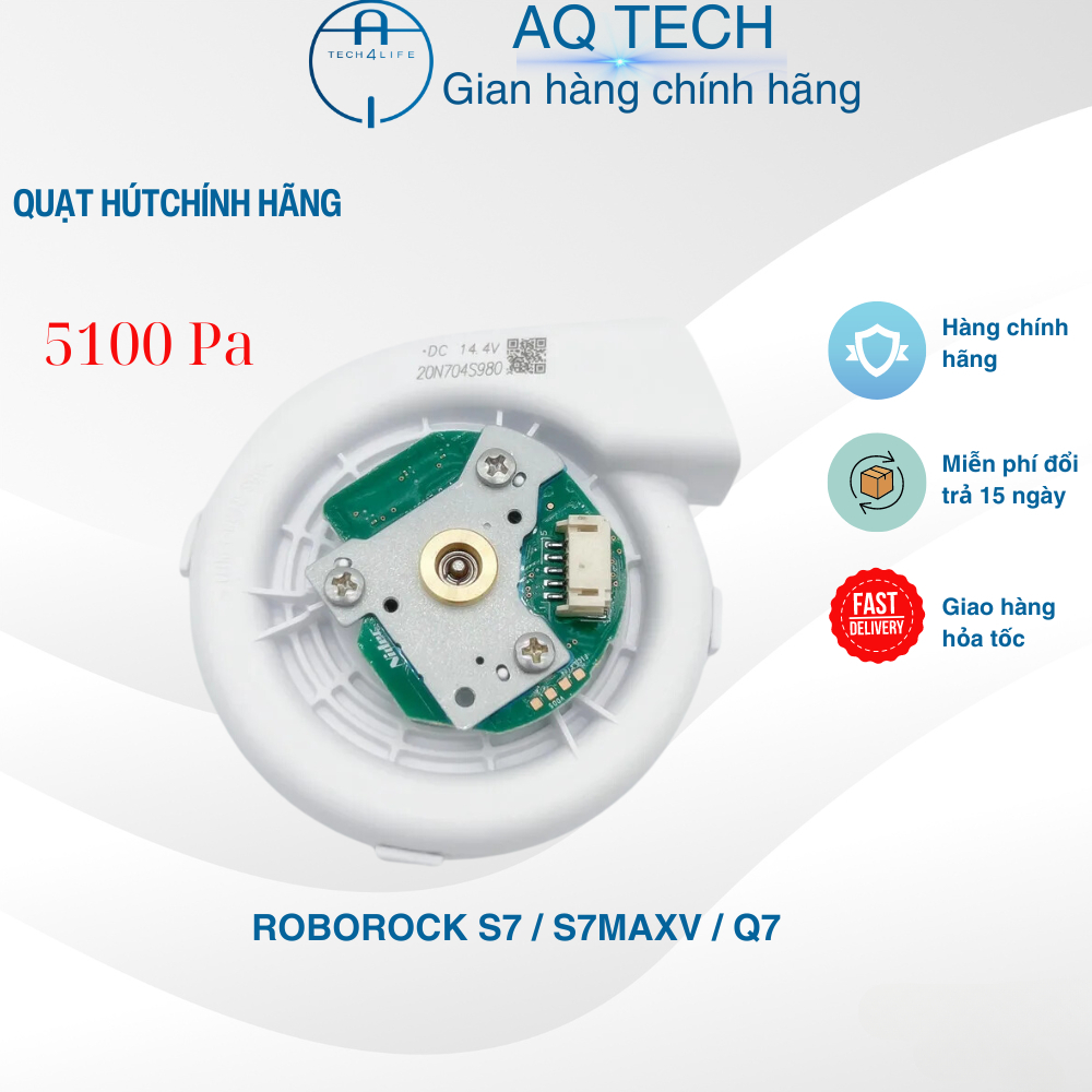 Động cơ quạt hút Roborock S7 Max V/G10/ Q7 Max /G20/S8/S8MaxV/Qrevo/P10 | Shopee Việt Nam