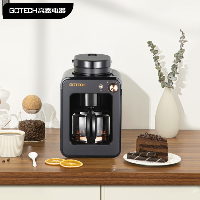 Máy pha coffee văn phòng siêu tốc GOTECH 6686A - Máy xay và pha cafe tự ...