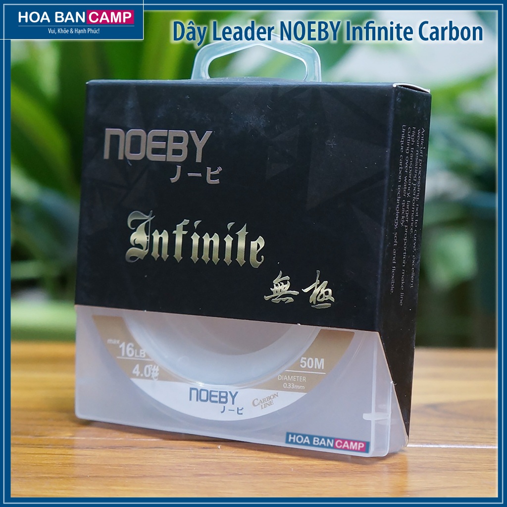 Dây Leader NOEBY Infinite Carbon | 50 mét | Shopee Việt Nam