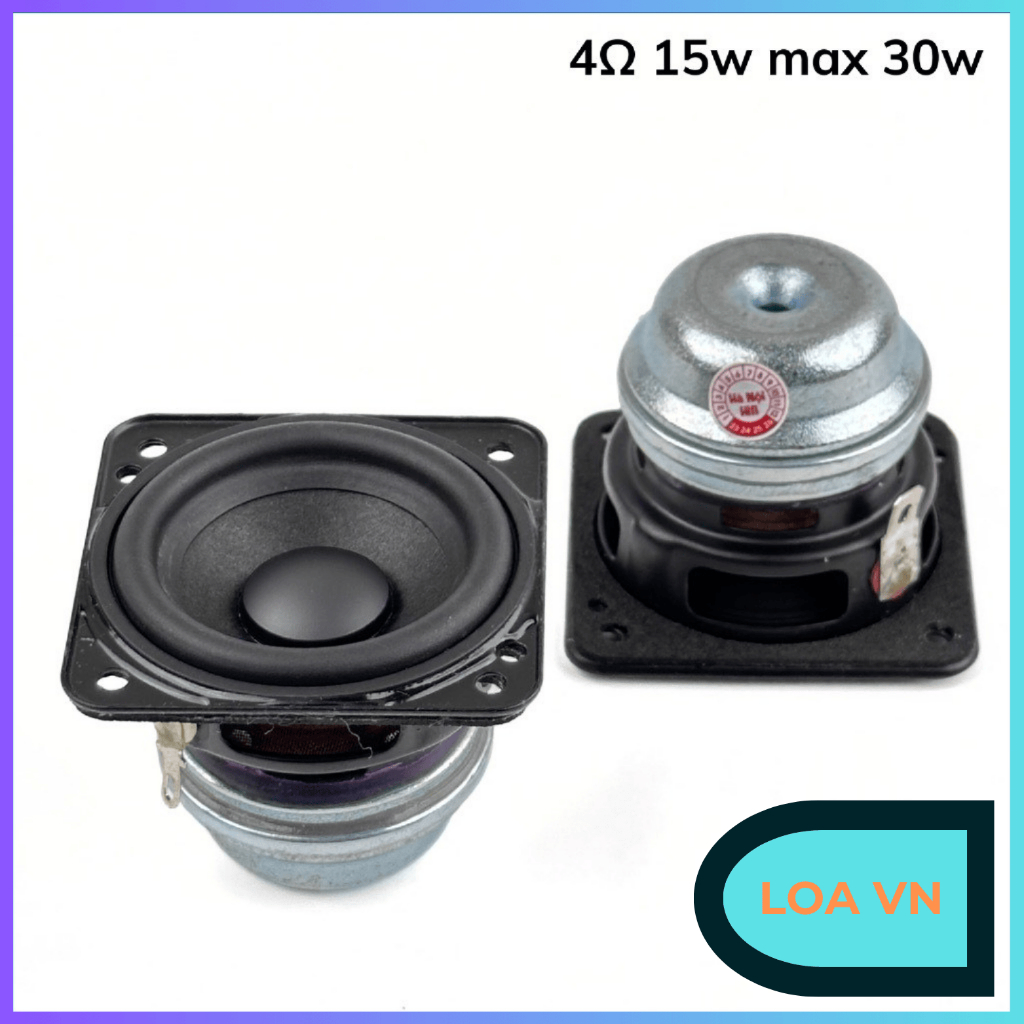 Củ loa toàn dải Devialet 2 inch, nam châm từ neo 4ohm 15W max 30W, loa toàn dải cực mạnh shop ...