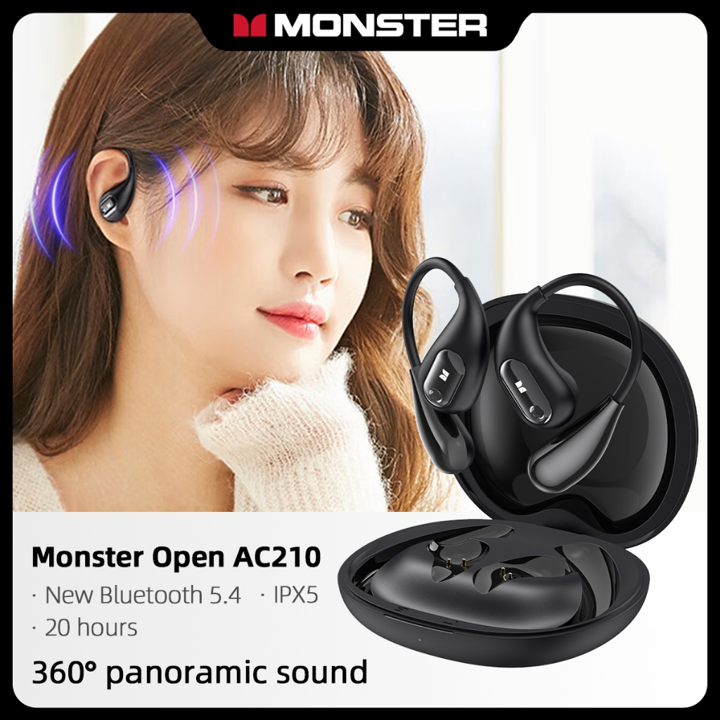 Tai Nghe Monster Open Ear AC210 Tai Nghe Móc Tai Không Dây OWS ...