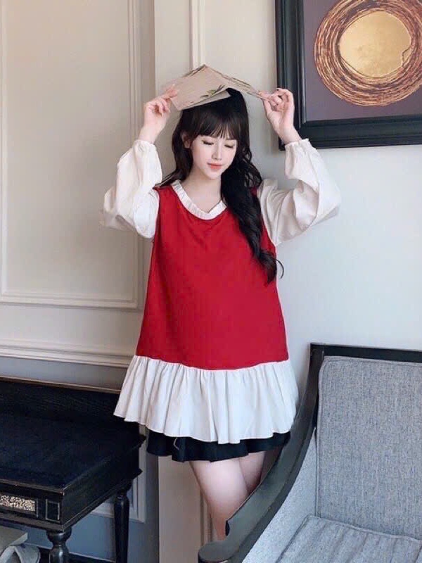Áo Bầu nhung tăm A9 Áo Bầu Đẹp | Shopee Việt Nam