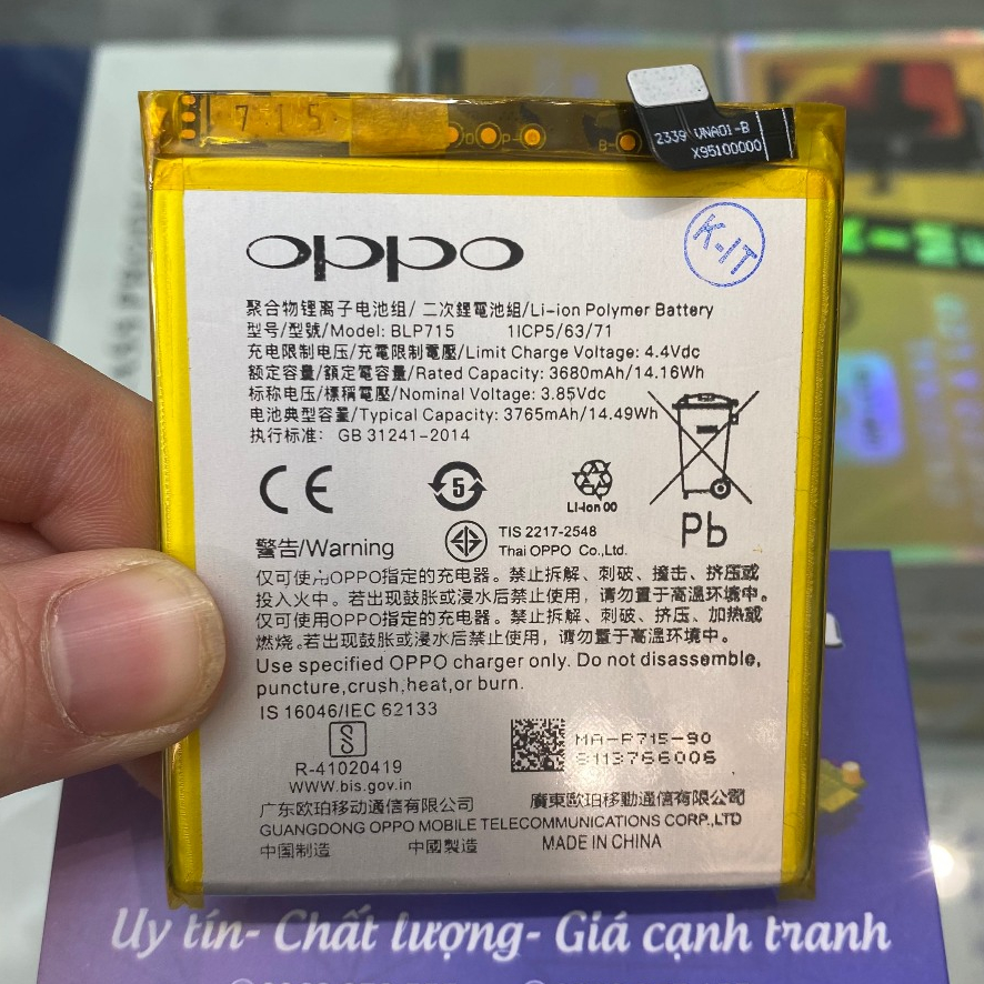 Pin Oppo K3 / Reno 2Z (BLP715) | Shopee Việt Nam