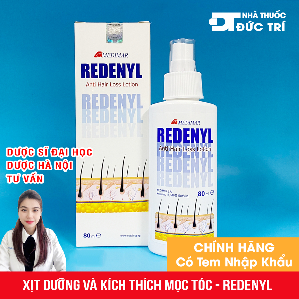 Xịt dưỡng và kích thích mọc tóc Redenyl Medimar 80ml | Shopee Việt Nam