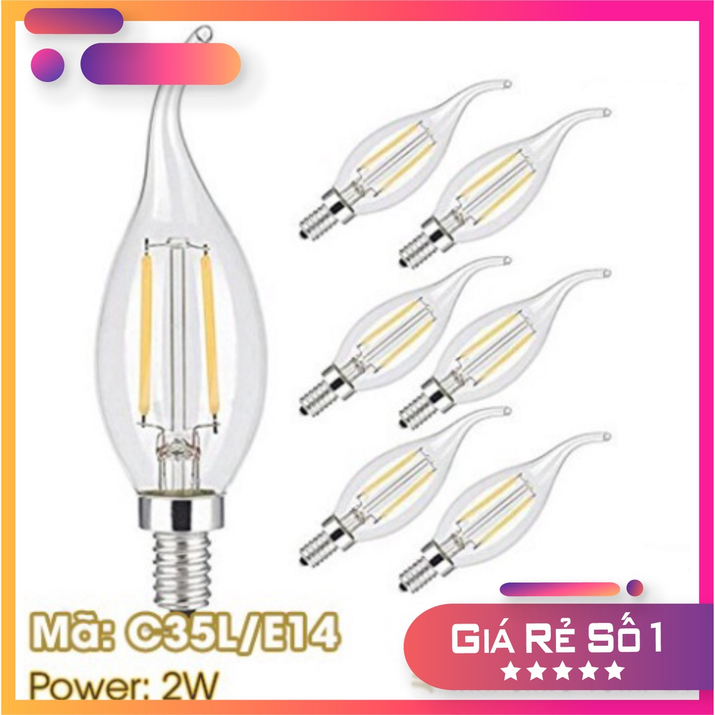Bóng đèn: Bóng đèn LED nến C35 đuôi E14 OWL Lighting | Shopee Việt Nam