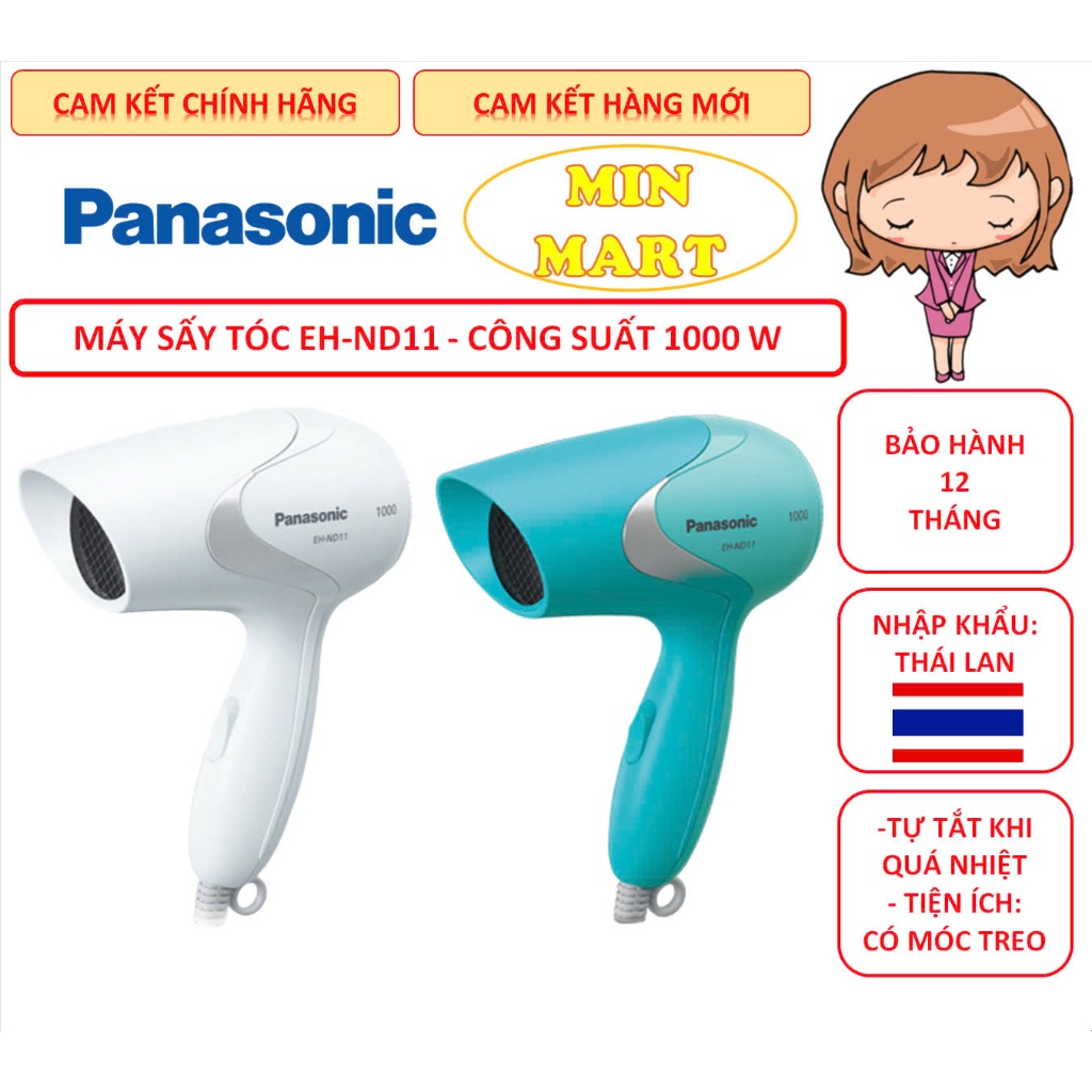 Máy Sấy Tóc Panasonic EH-ND11-W645 & EH-ND11-A645 - Nhập Thái Lan: Cam ...