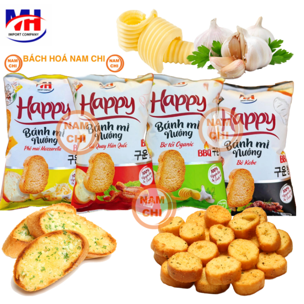 Bánh Mì Nướng MH Happy Macchi/ Fresh Garden 45g/52g Các Vị Ngon Nhất Ăn ...