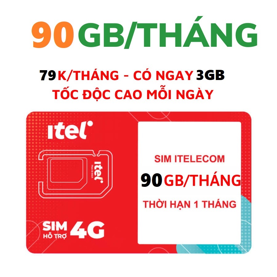 [ TẶNG 1 THÁNG ] SIM 4G Vinaphone Itelecom Nghe Gọi Vào Mạng Siêu Rẻ ...