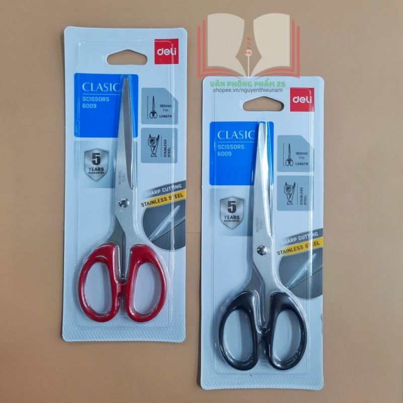 Kéo văn phòng deli 6009-6010 | Shopee Việt Nam