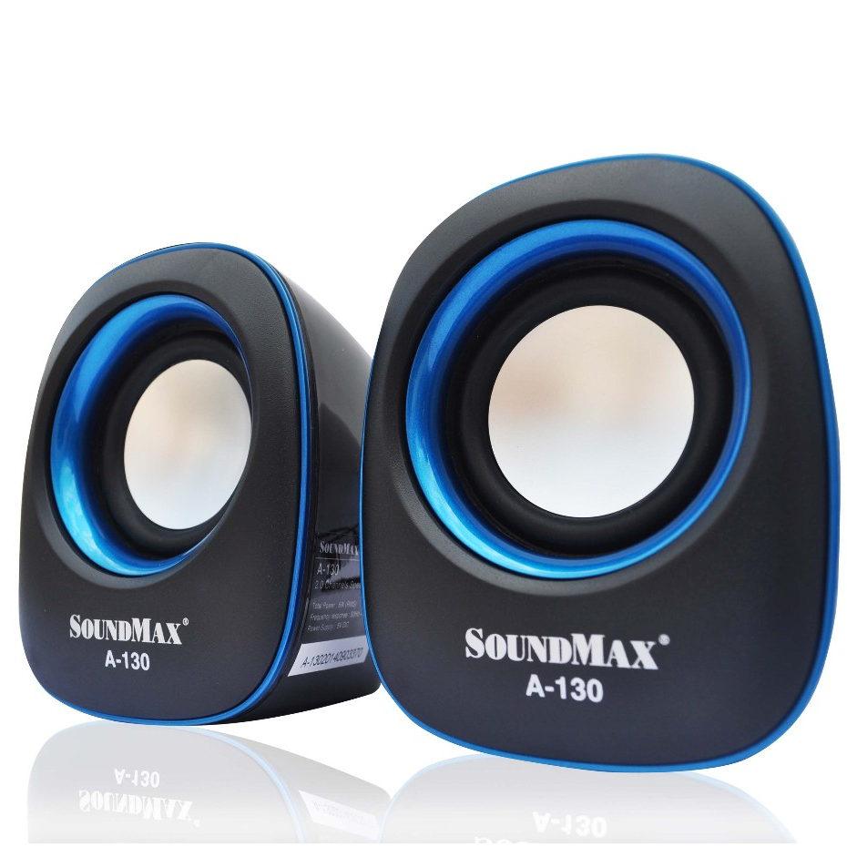 Loa vi tính SoundMax A130 2.0 6W (RMS) - Hàng chính hãng | Shopee Việt Nam