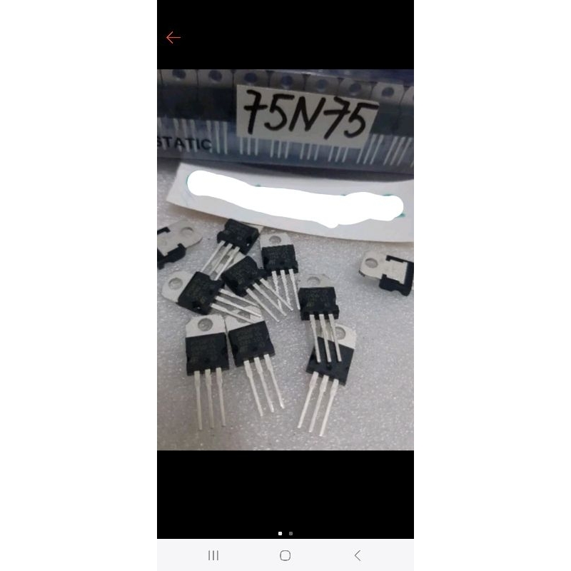 5 con MOSFET 75N75 | Shopee Việt Nam
