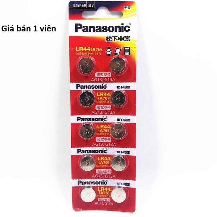 Pin Panasonic LR41, LR44, SR621SW, SR626SW 1.5V/1.55V(1 viên) | Shopee ...