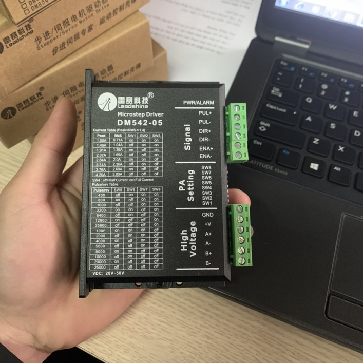 Driver Step Leadshine DM542-05 – Điều Khiển Động Cơ Bước Chính Xác, Êm Ái, Giá Tốt! | Shopee ...
