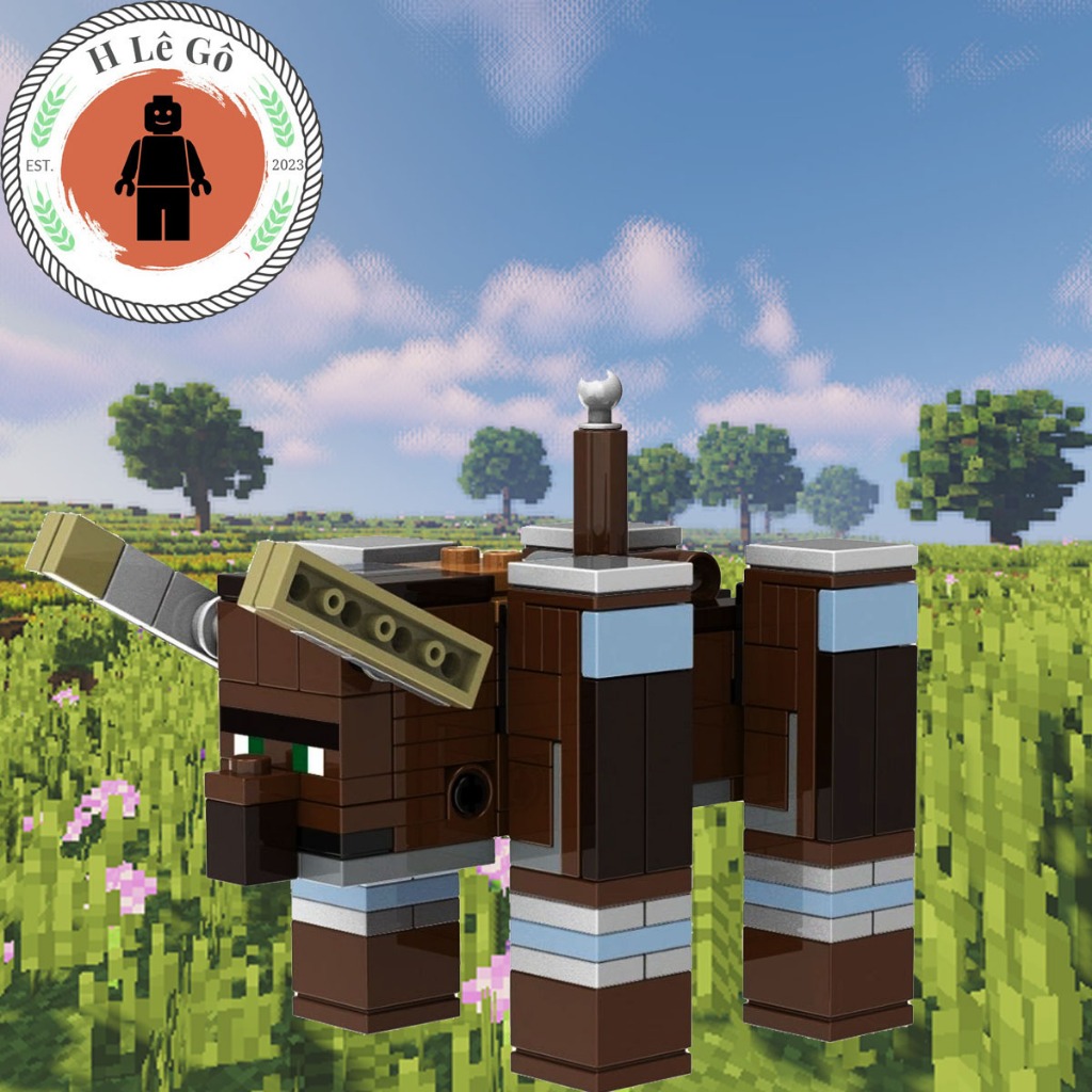 Minecraft Ravager hàng mới full seal | Shopee Việt Nam