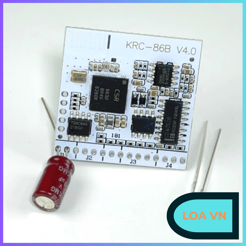Mạch bluetooth 4.1 - KRC-86B Sử dụng chip Bluetooth CSR8630, sạch và ...