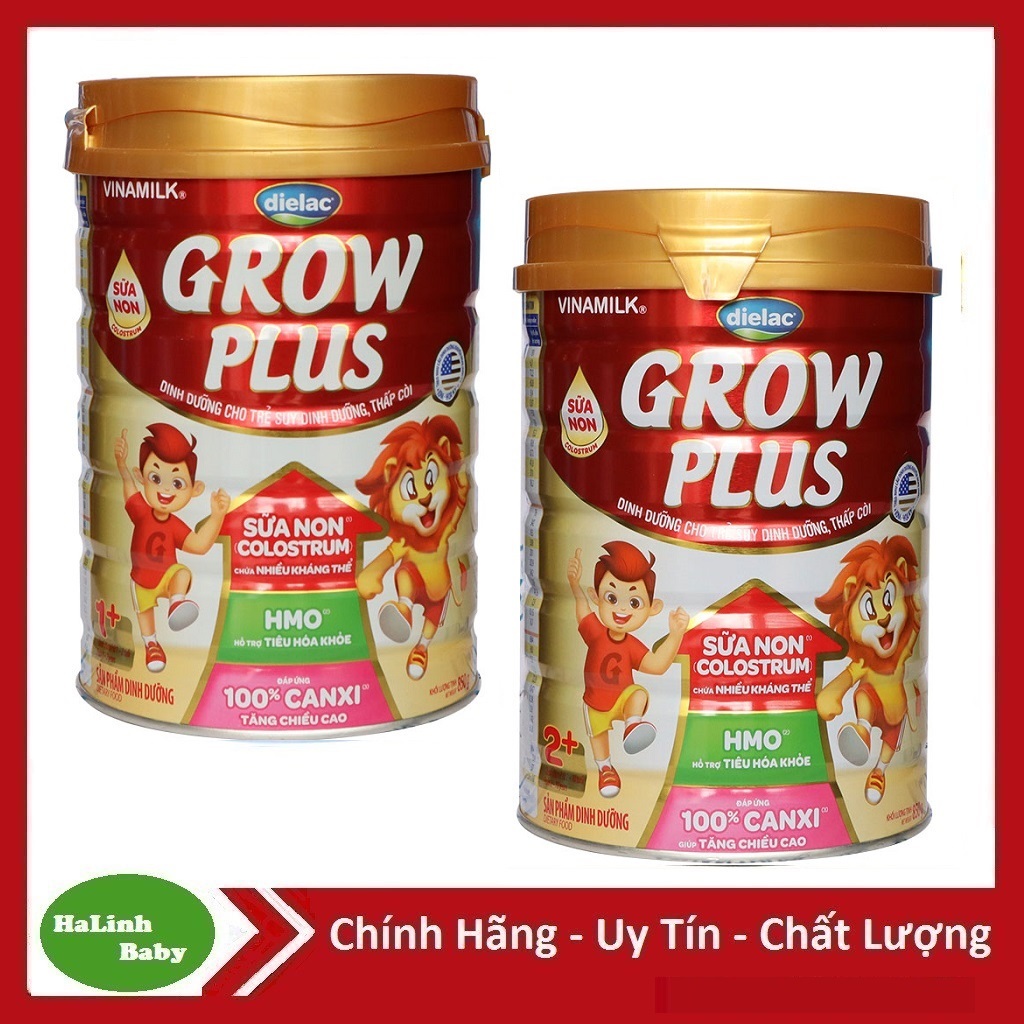 Sữa Vinamilk Dielac Grow plus Đủ Số 1+, 2+ 850g (Date 2025/2026). | Shopee Việt Nam