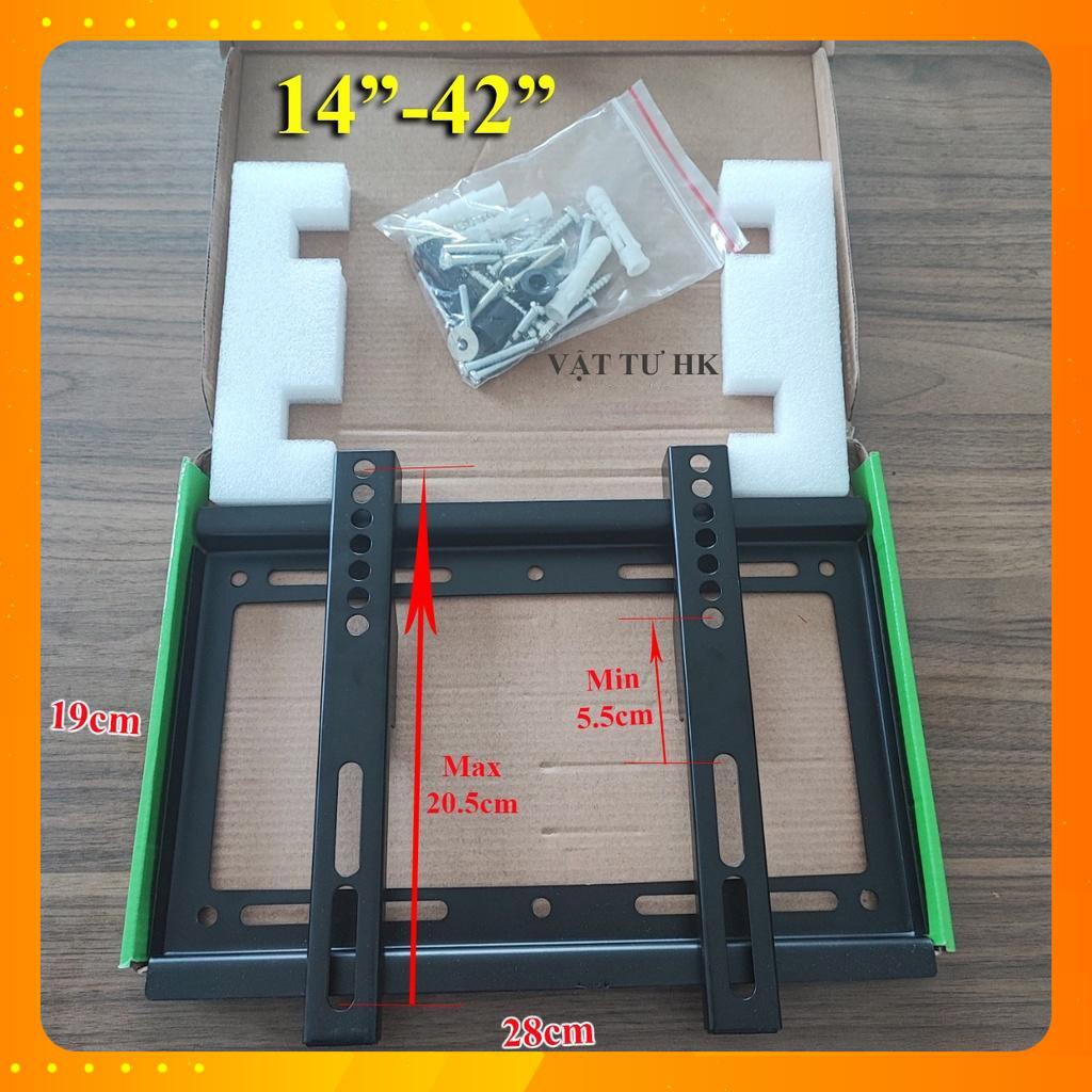 Giá treo TV treo tường đa năng 14 32 40 42 inch đầy đủ vít nở ti vi | Shopee Việt Nam