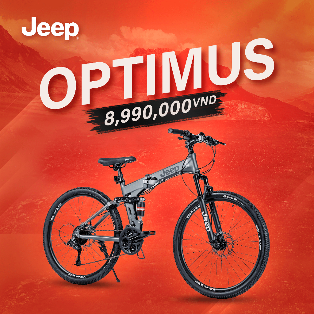 Xe đạp thể thao địa hình Jeep - Bicycle Việt Nam - OPTIMUS | Shopee ...