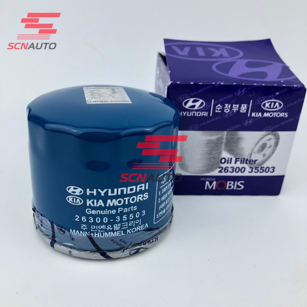 Lọc nhớt Hyundai Accent , RIO , Kia forte - 26300-35503 | Shopee Việt Nam