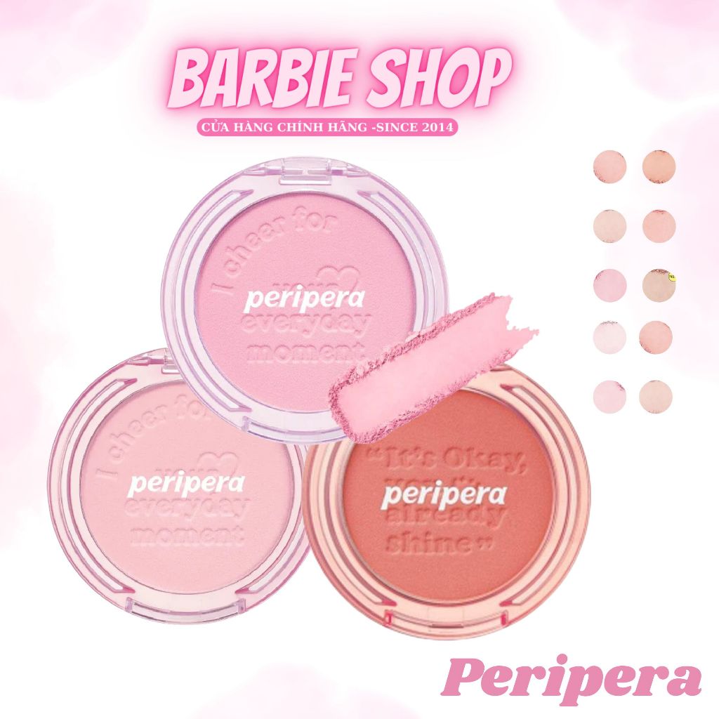 Phấn Má Hồng Peripera Pure Blushed Sunshine Cheek Đủ Màu [01 - 02 - 03 - 04 - 05 - 06 - 11 - 13 ...