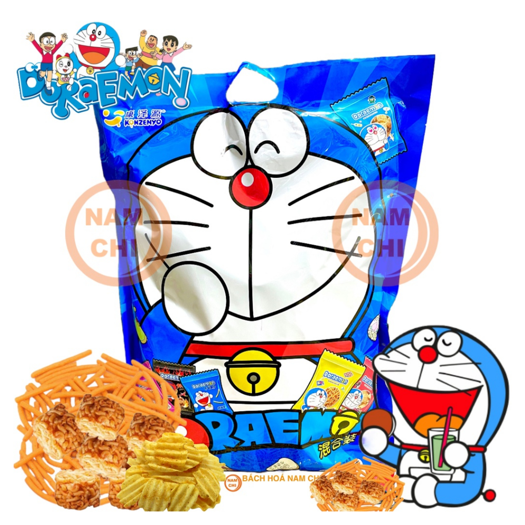Gói Bánh Snack Siêu To Khổng Lồ Thái Lan Snack Thập Cẩm Doraemon Mix ...
