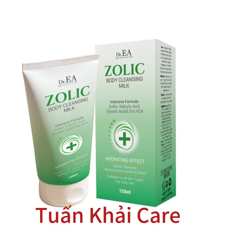 Sữa tắm ZOLIC BODY CLEANSING MILK chai 150ml | Shopee Việt Nam
